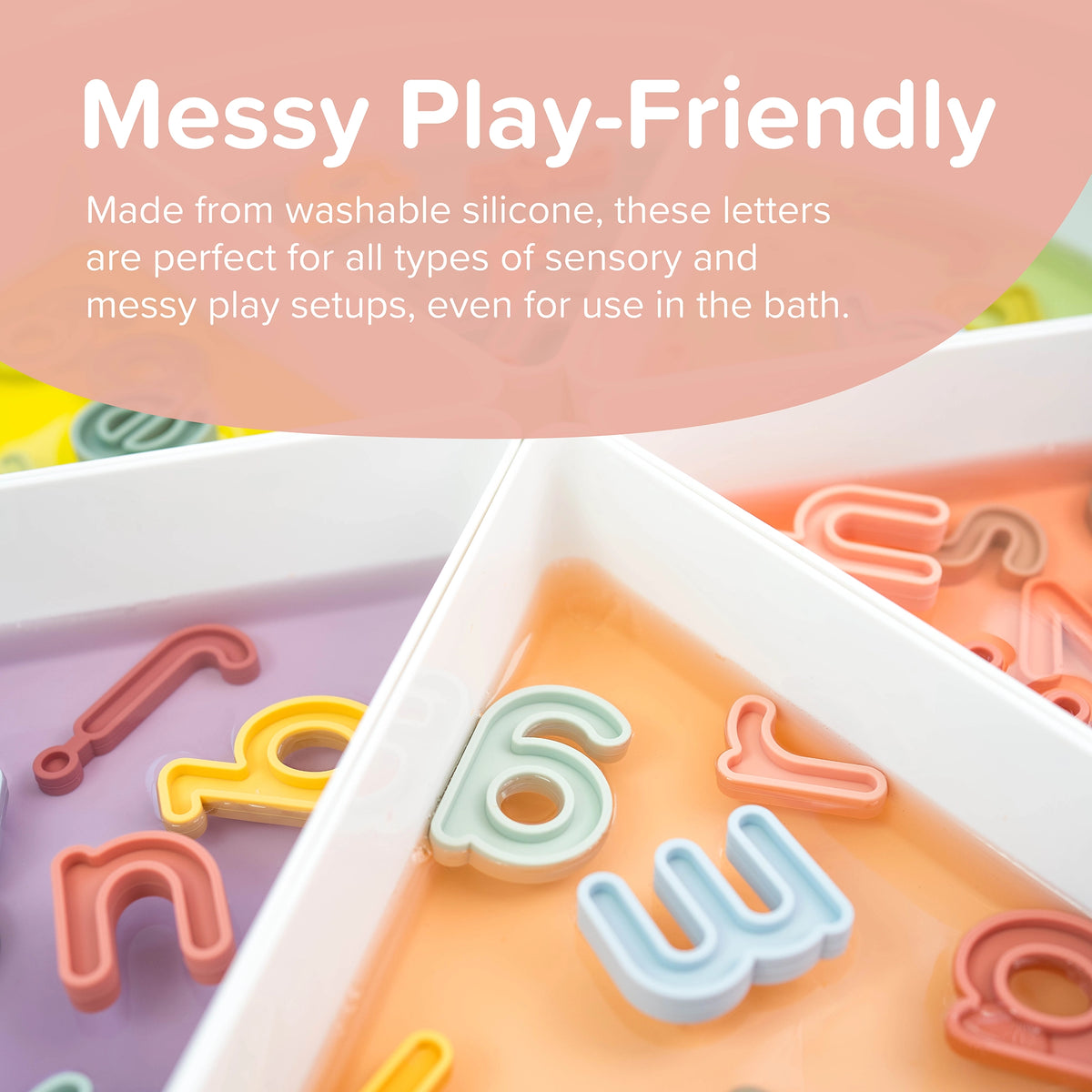 26 Lowercase Letter Alphabet Set for Sensory Play & Learning – Inspire ...