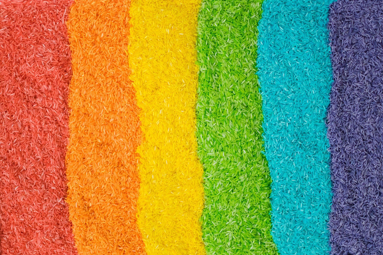 How to Make Rainbow Rice for Play – Inspire My Play