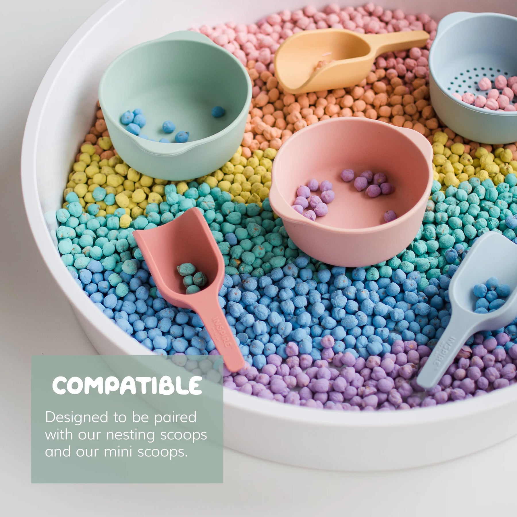 Nesting Bowls for Sensory, Creative, and Messy Play Activities ...