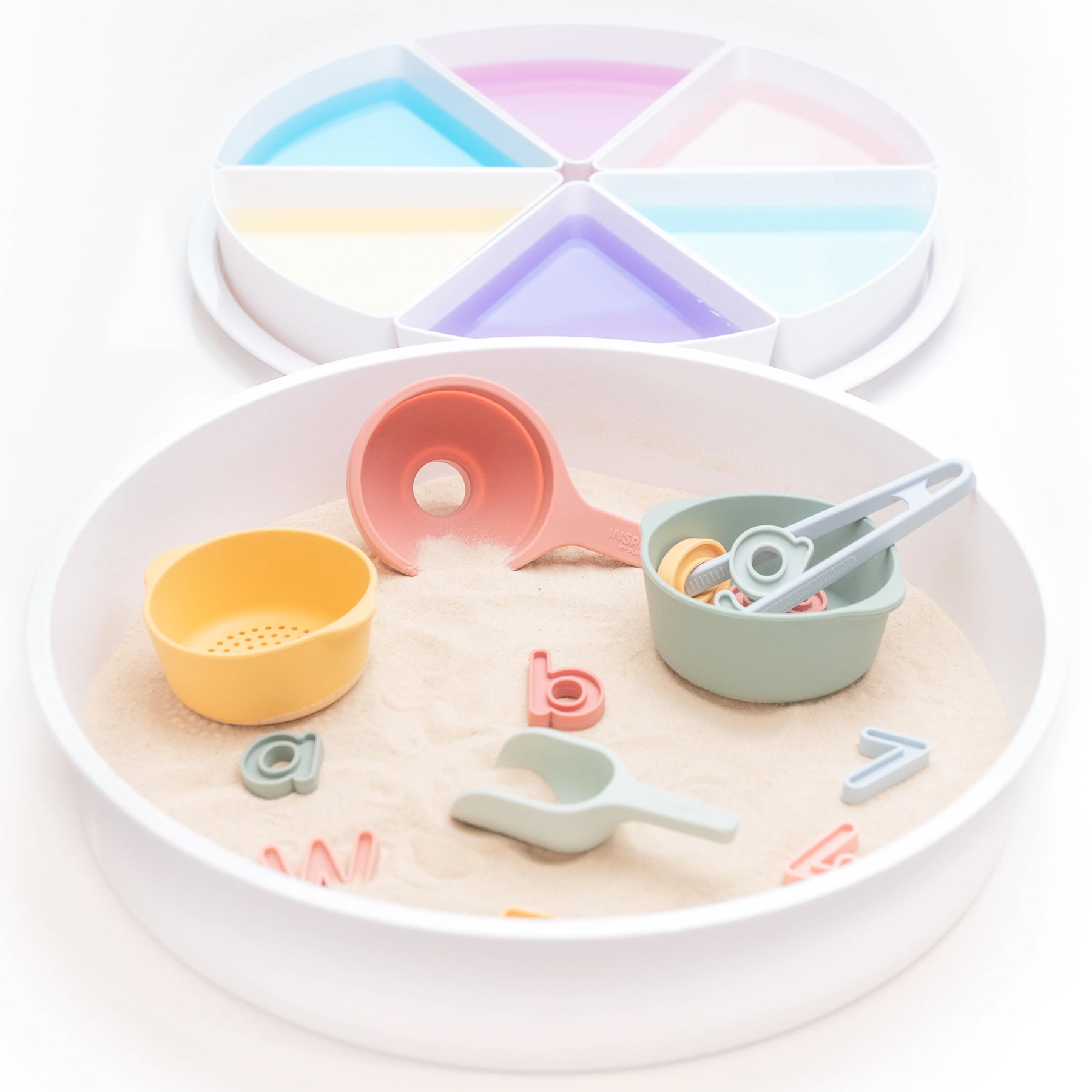 Original PlayTRAY with Lid for Sensory, Messy & Creative Play – Inspire ...